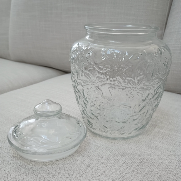 Princess House | Kitchen | Princess House Fantasia Poinsettia Clear ...